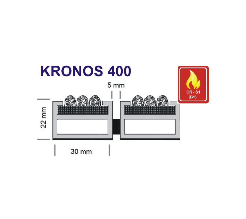 Eingangsmatte KRONOS 400 - ASM-Profile